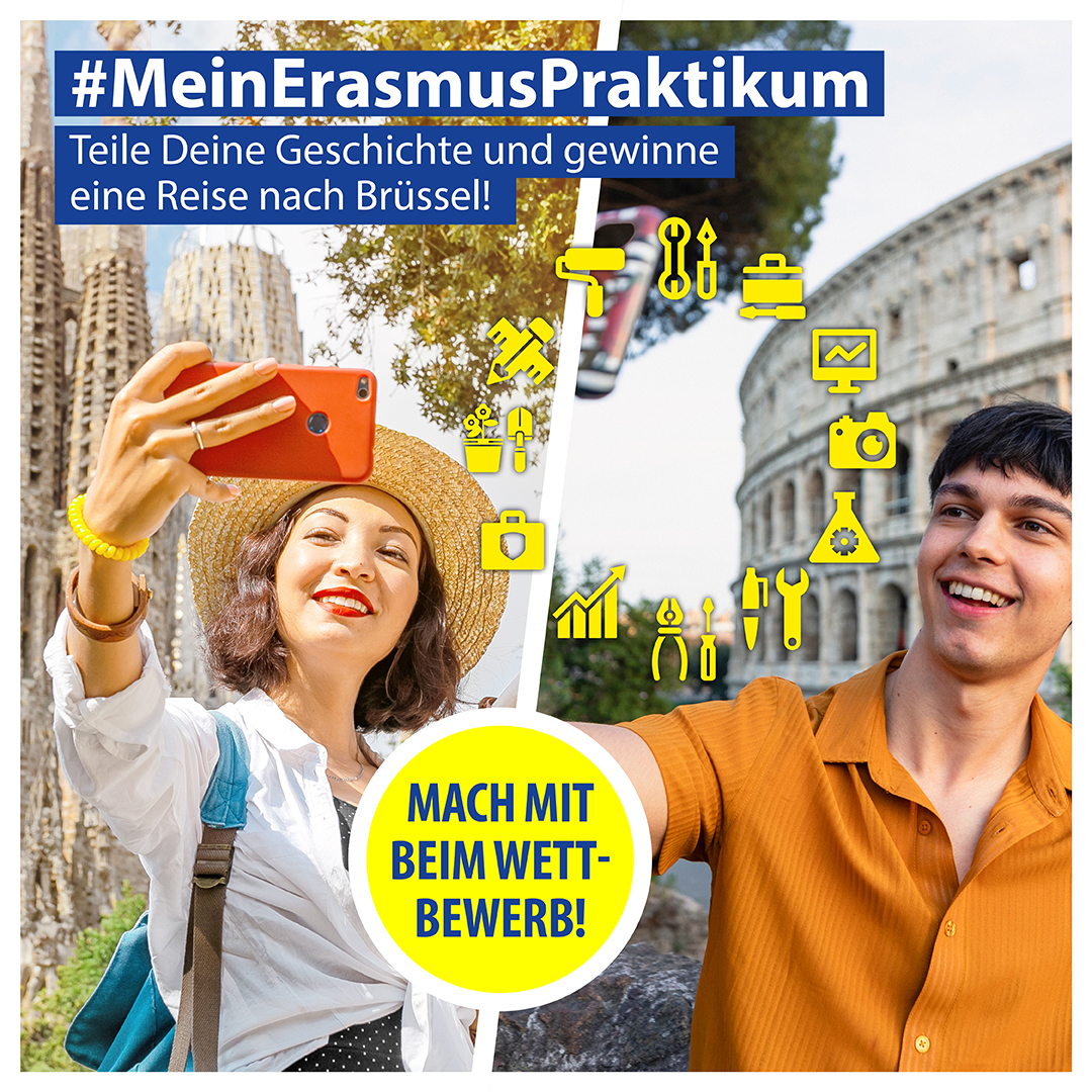 Social Media Wettbewerb #MeinErasmusPraktikum - EIZ Niedersachsen